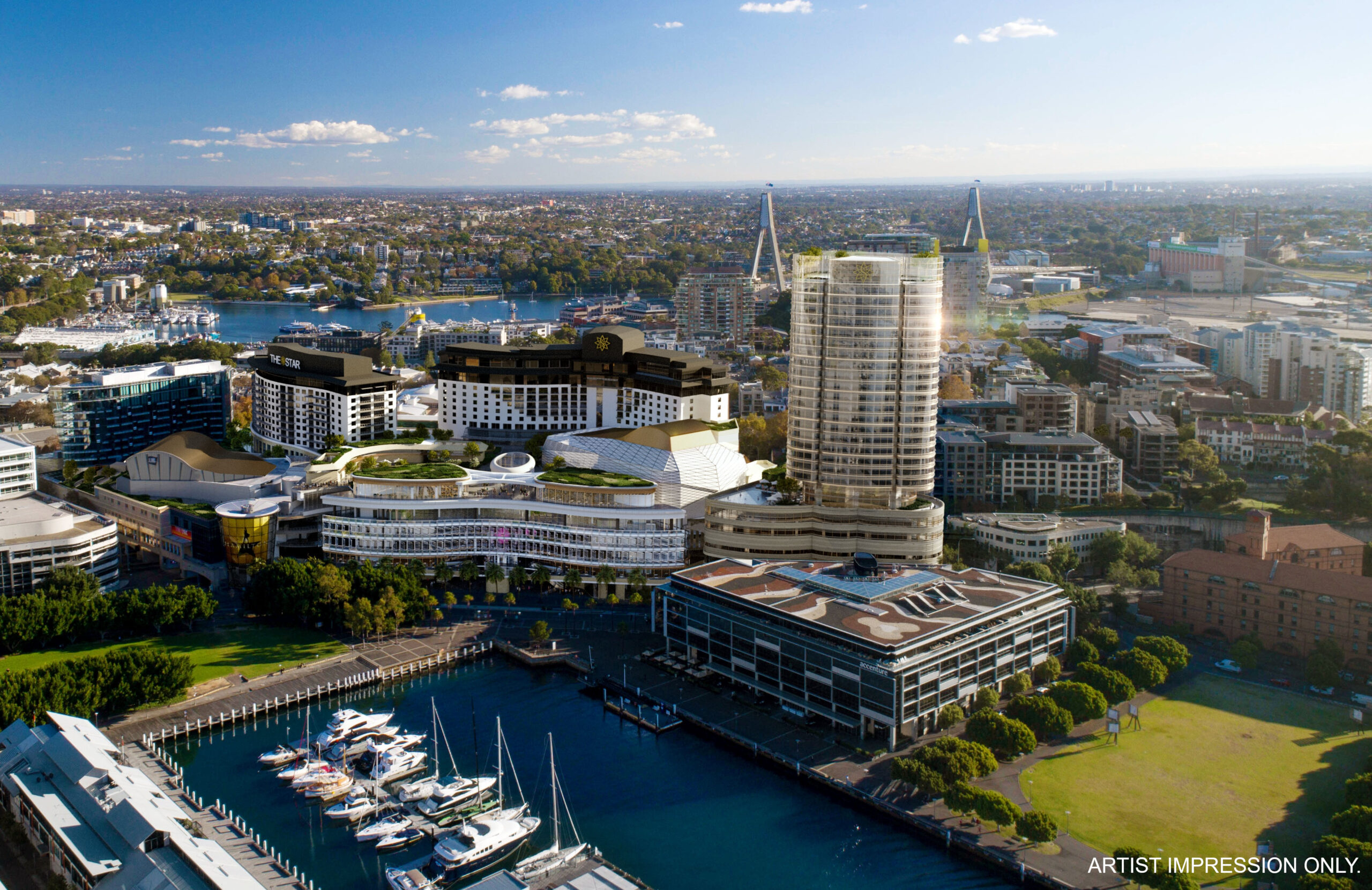 The Star – Concept Image – disclaimer – The Star Entertainment Group